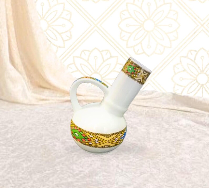 Small Tebab Jebena Coffee Pot – Authentic Eritrean/ethiopian Ceremony ...
