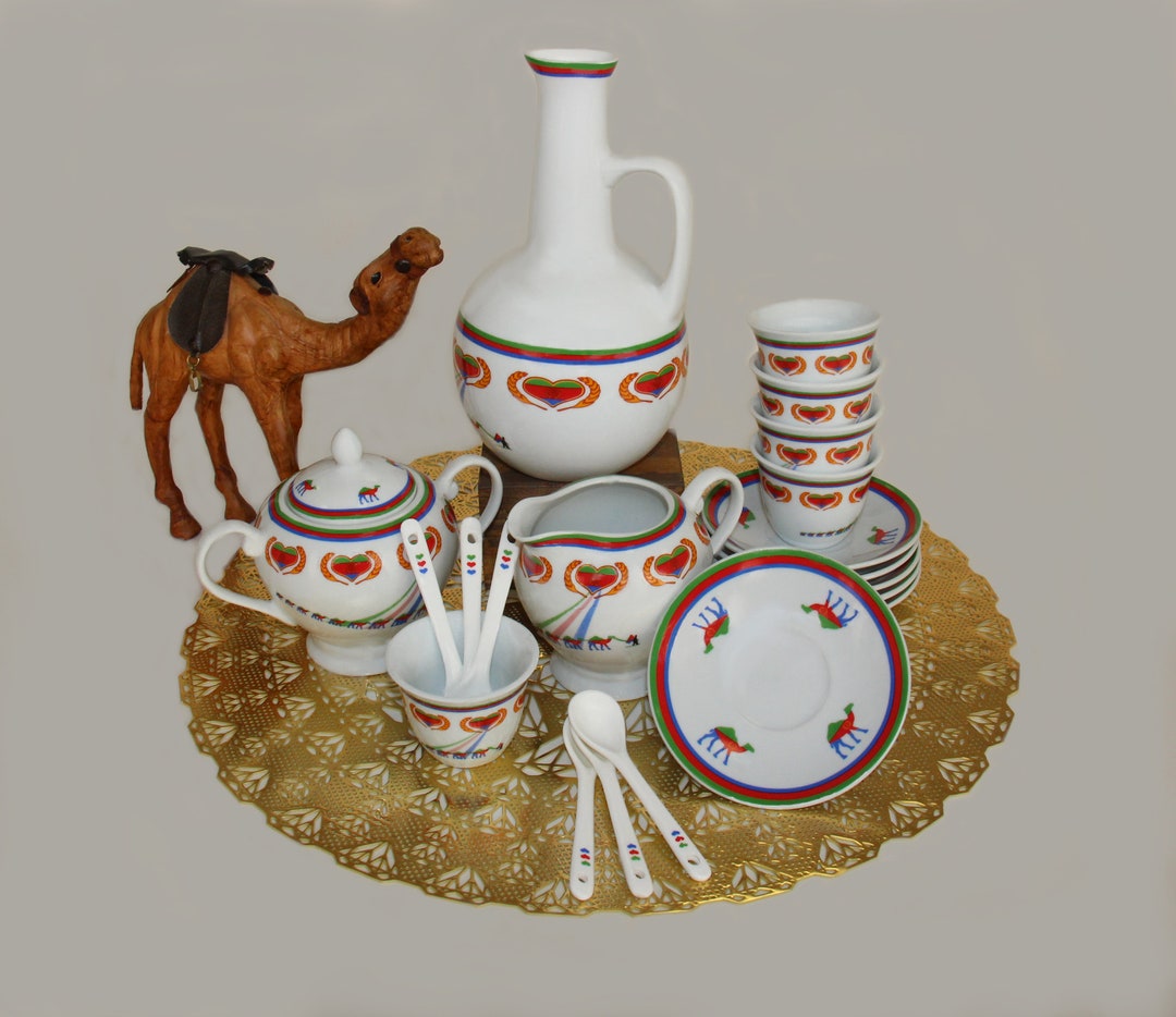 22 Pcs Ethiopian/eritrean Coffee Set / 22pcs Ethiopian/eritrean Coffee ...