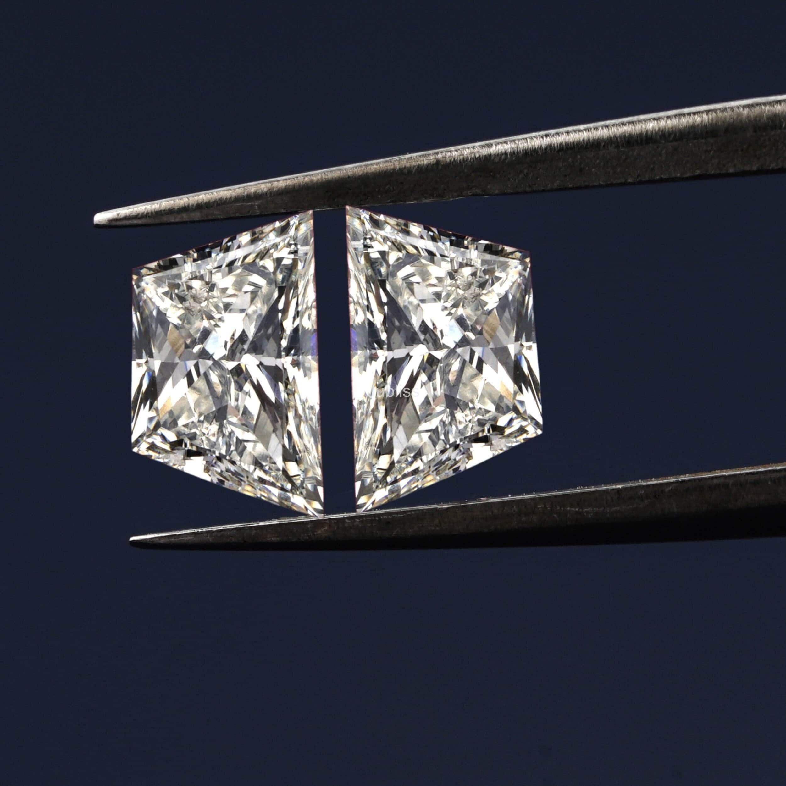 0.50 Carat Trapezoid Cut Lab Grown Diamond Loose, Trapezoid Diamond ...