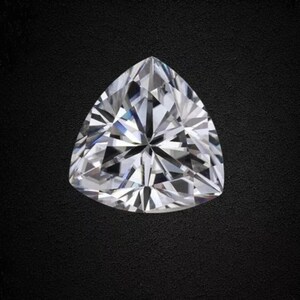 4mm to 5mm Trillion Cut Lab Grown Diamond Lab Diamond for Rings or Side ...
