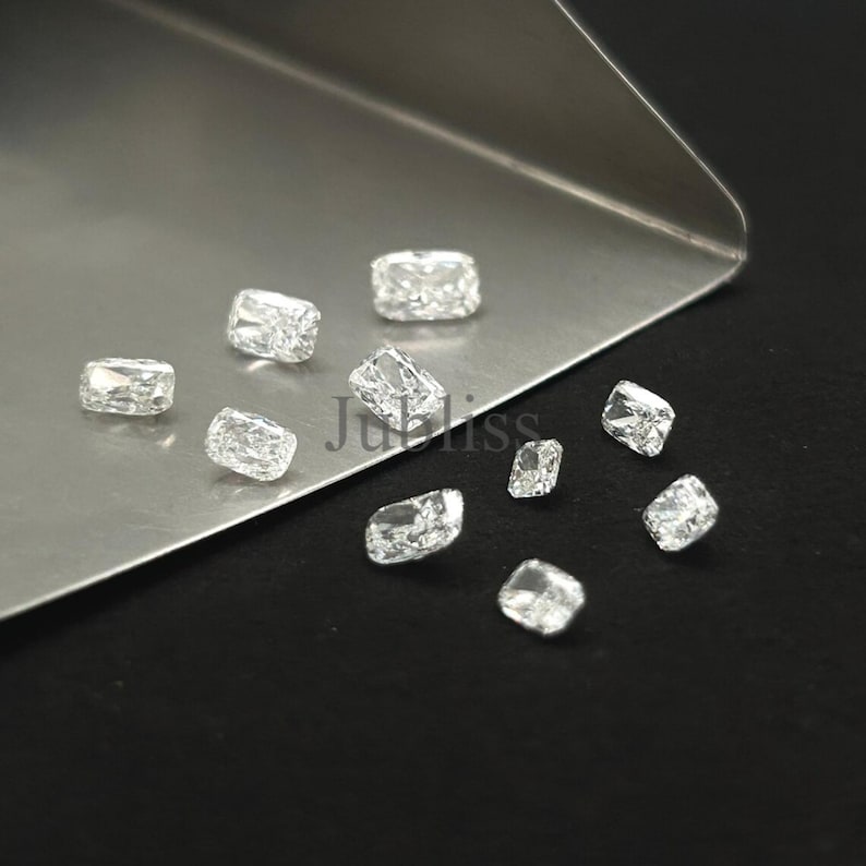 Radiant Cut Lab Grown Diamond / CVD Loose Diamond VS1/F Color VS1 ...
