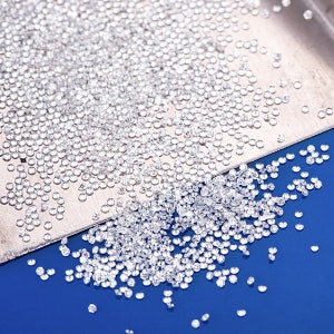 2 Mm to 3 Mm Diamond Round Brilliant Cut Lab Grown Loose Diamond White ...