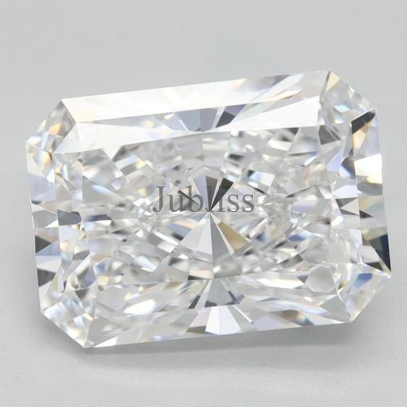 Radiant Cut Lab Grown Diamond / CVD Loose Diamond VS1/F Color VS1 ...