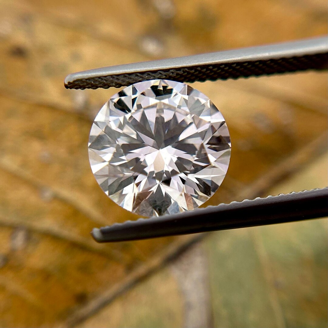 0.40CTS Round Lab Grown CVD Diamond Jewelry, D Color VVS2 Clarity for ...