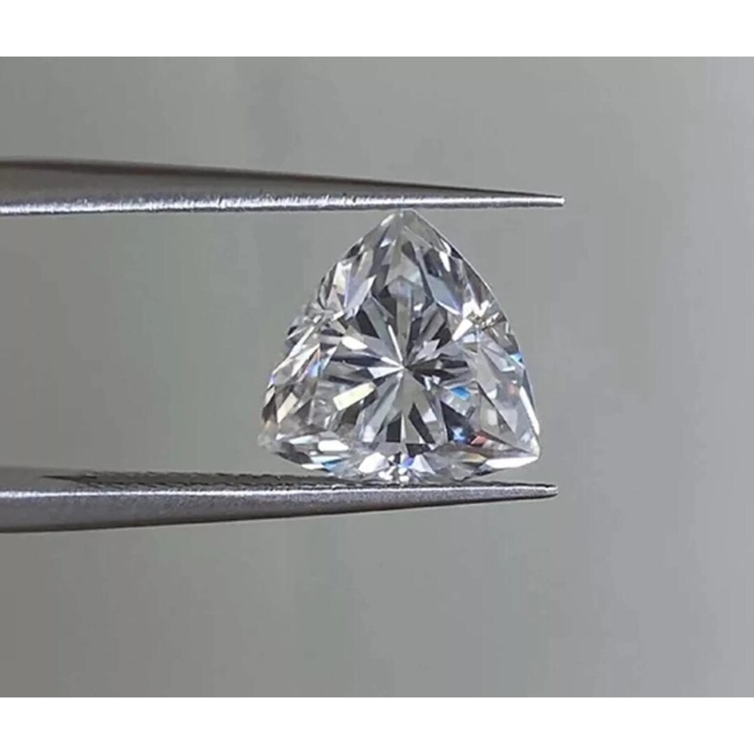 3mm 3-5mm 4mm Trillion Cut Lab Grown Diamond Lab Diamond for Rings or ...