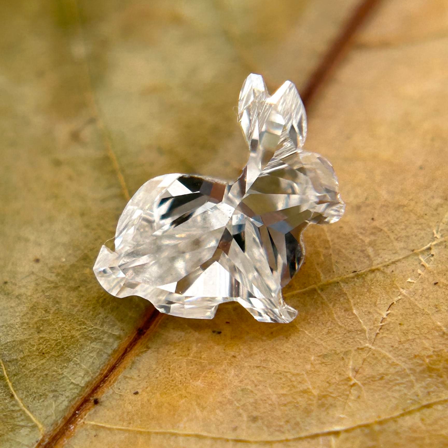 Rabbit Shape Diamond Rabbit Cut Lab Grown Diamond for - Etsy