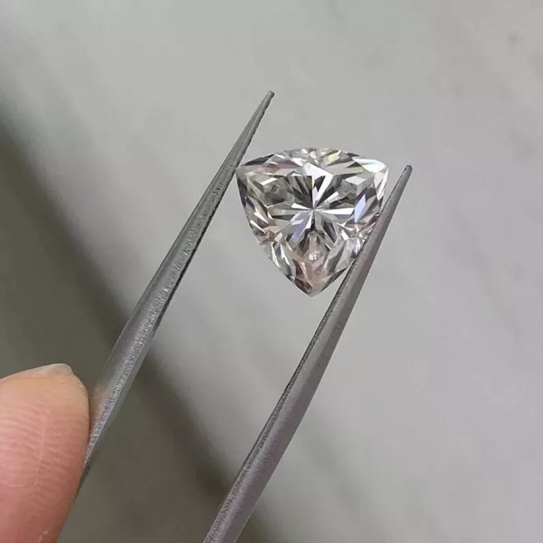 Trillion Cut Lab Grown Diamonds for Engagement Ring Lab Grown Diamond ...