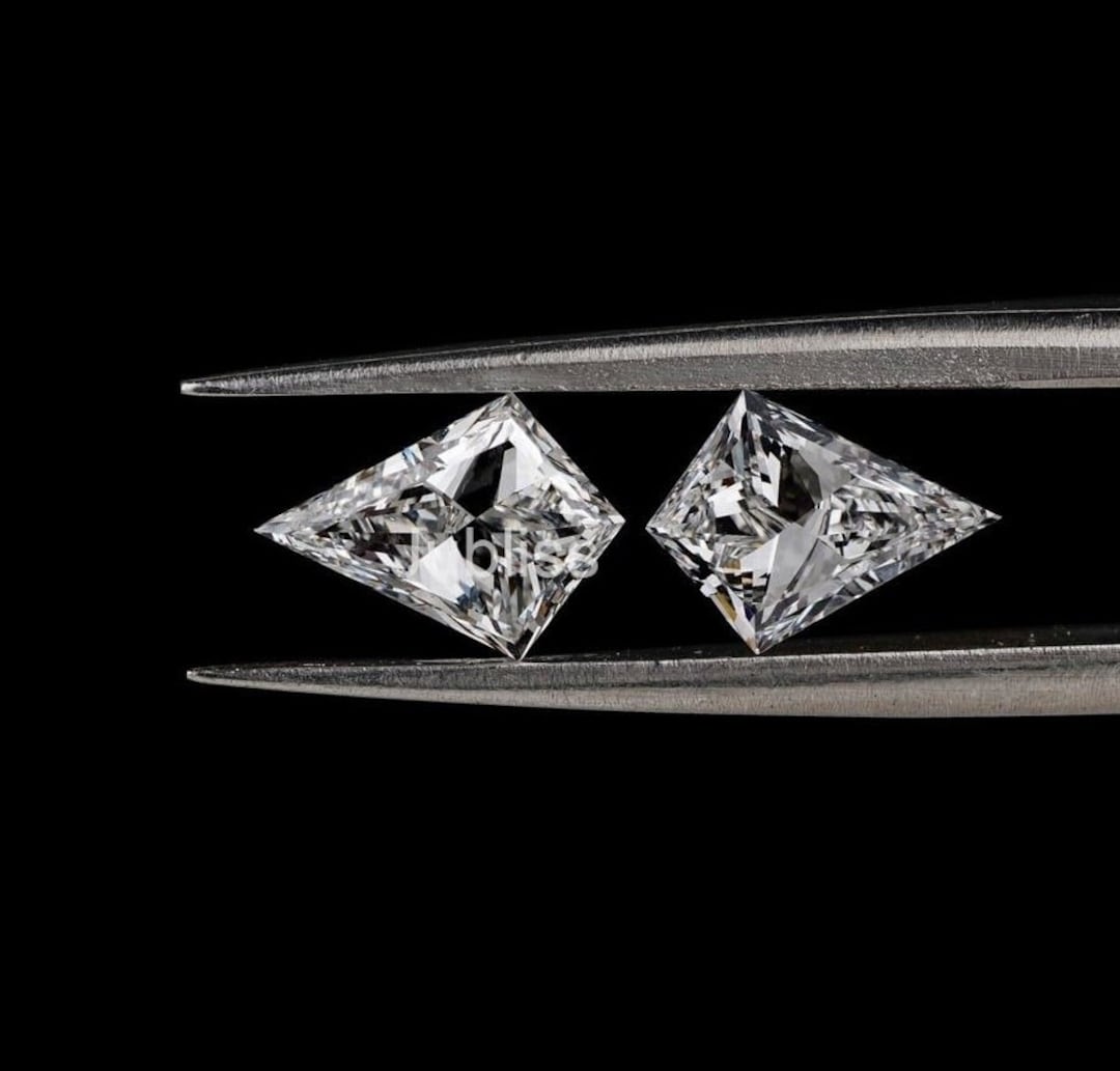 Kite Cut Diamond, Kite Lab Grown Loose Diamond, Pair Diamond for ...