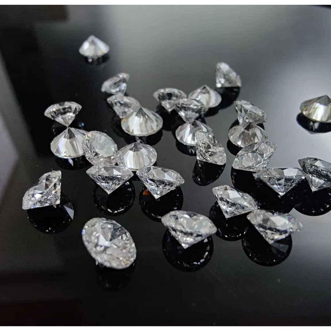 2.00mm Diamond Round Brilliant Cut Lab Grown Loose Diamond White ...