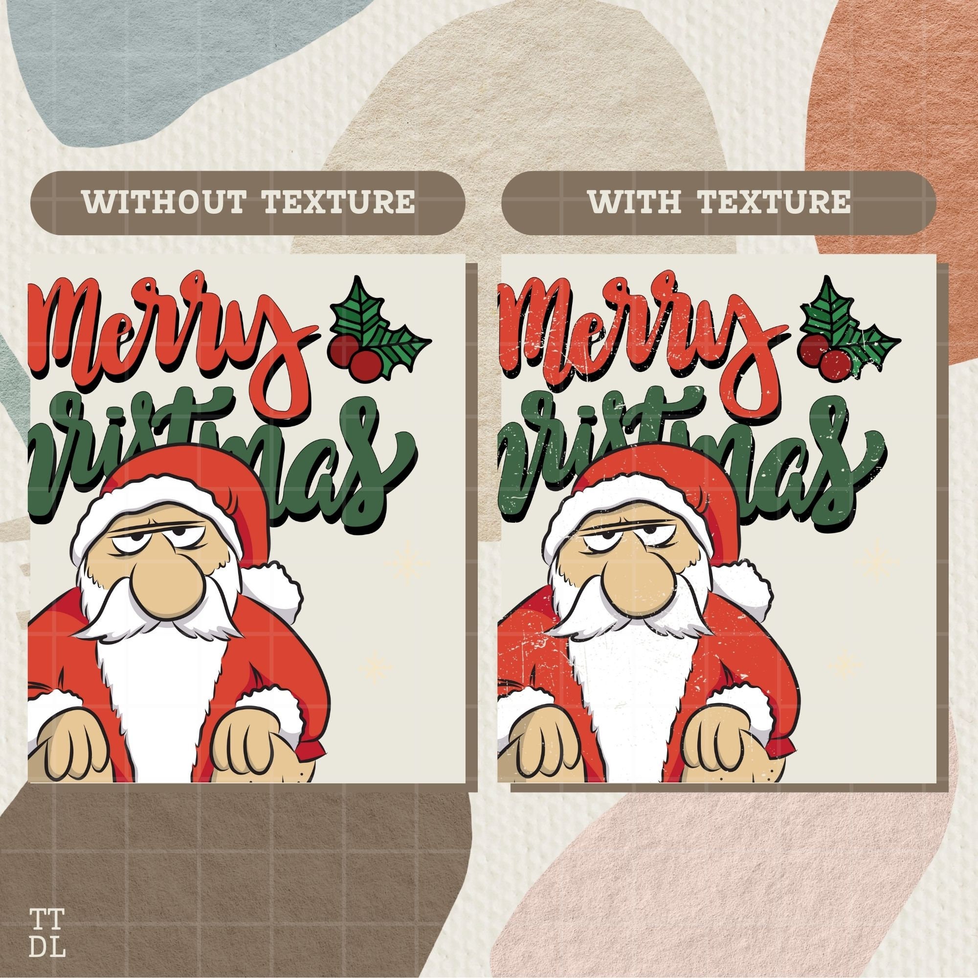 Santa Pooping Down the Chimney, Merry Christmas Png, Christmas PNG ...