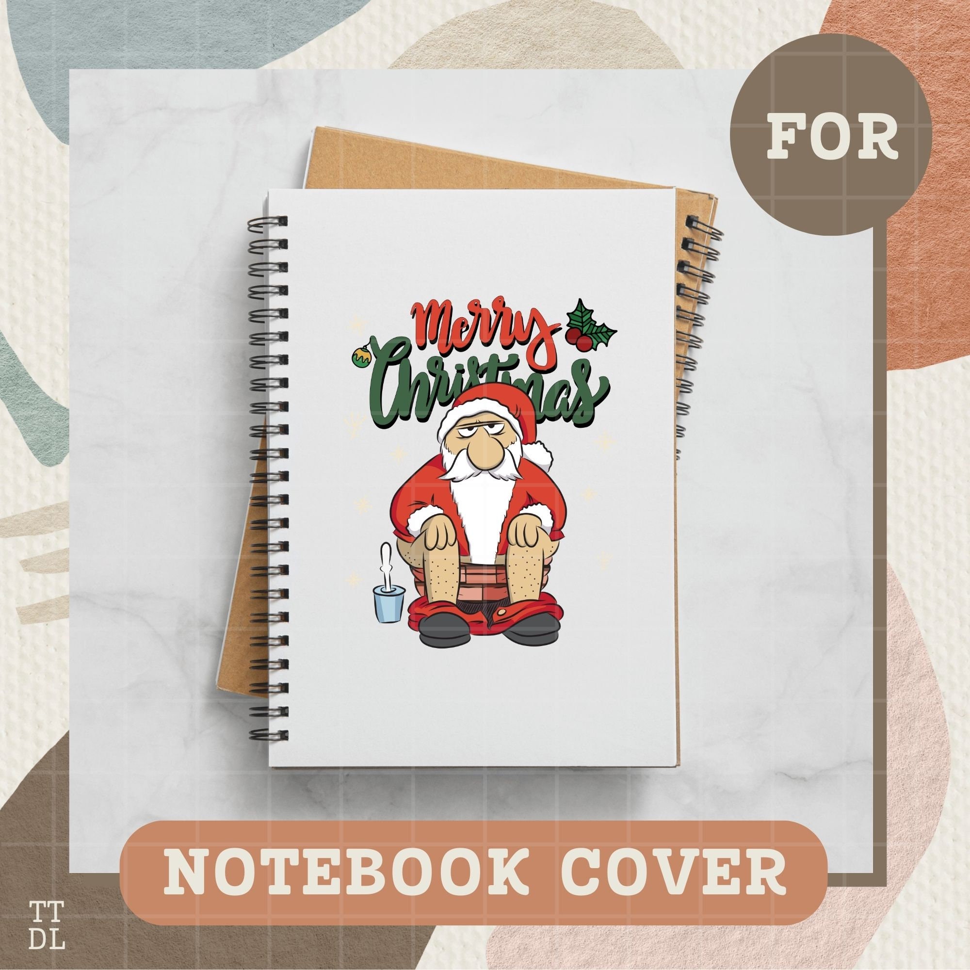 Santa Pooping Down the Chimney, Merry Christmas Png, Christmas PNG ...