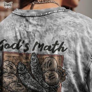 Jesus Feeds the 5000 PNG | God’s Math Christian PNG | 5 Loaves 2 Fish ...