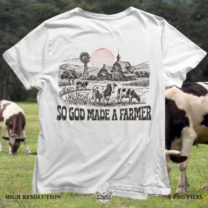 So God Made a Farmer - Etsy