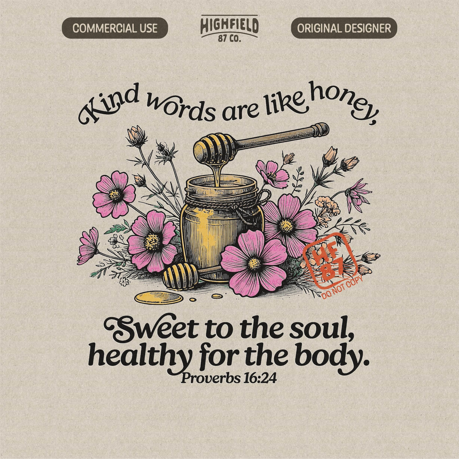 Proverbs 16:24 PNG, Kind Words Are Like Honey PNG, Easter Christian Png ...