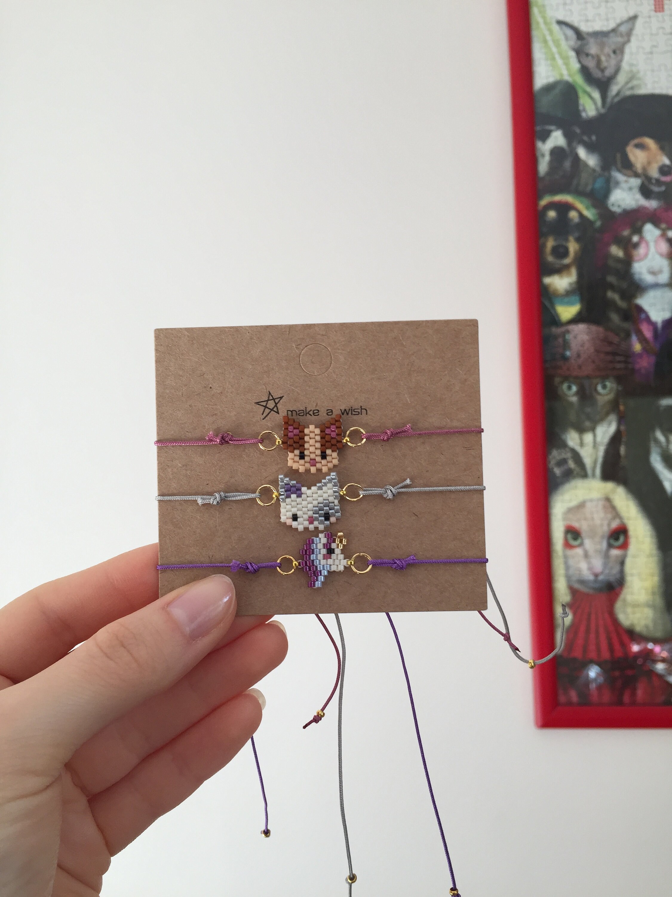 Animal Miyuki Bracelet, Cat Miyuki Bracelet, Unicorn Miyuki Bracelet ...