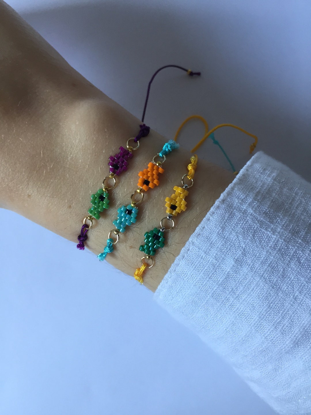Kissing Fish Bracelet, Handmade Valentines Day Gift, Couple Bracelet ...