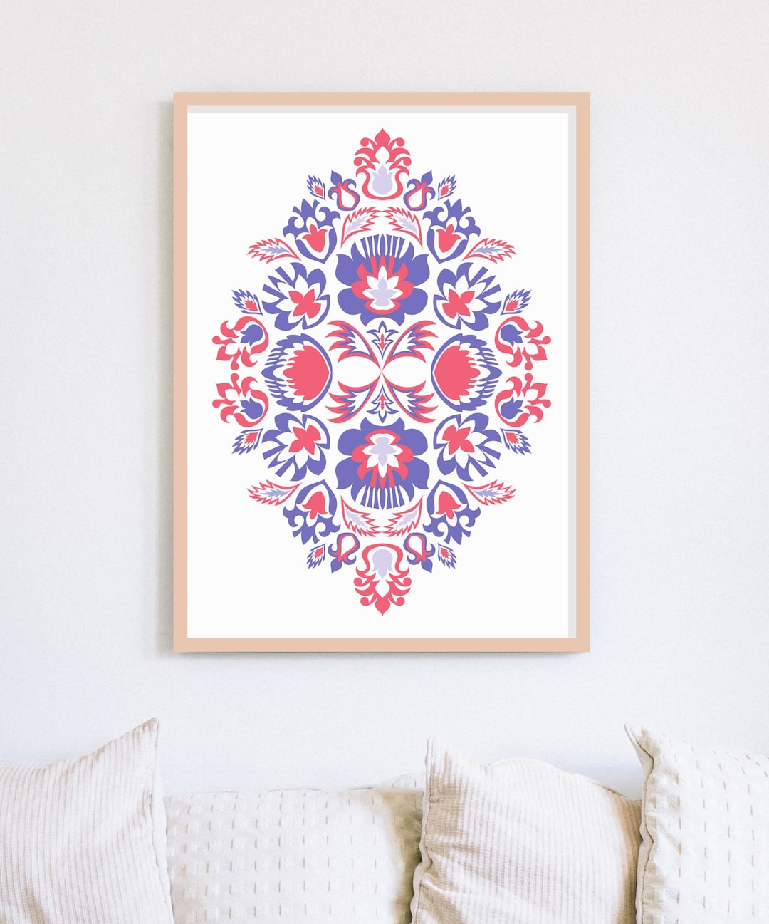 Polish Folk Art Print, Slavic Art, Printable Wall Art - Etsy