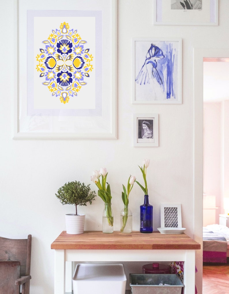 Slavic Art, Polish Folk Art, Downloadable Art Print - Etsy