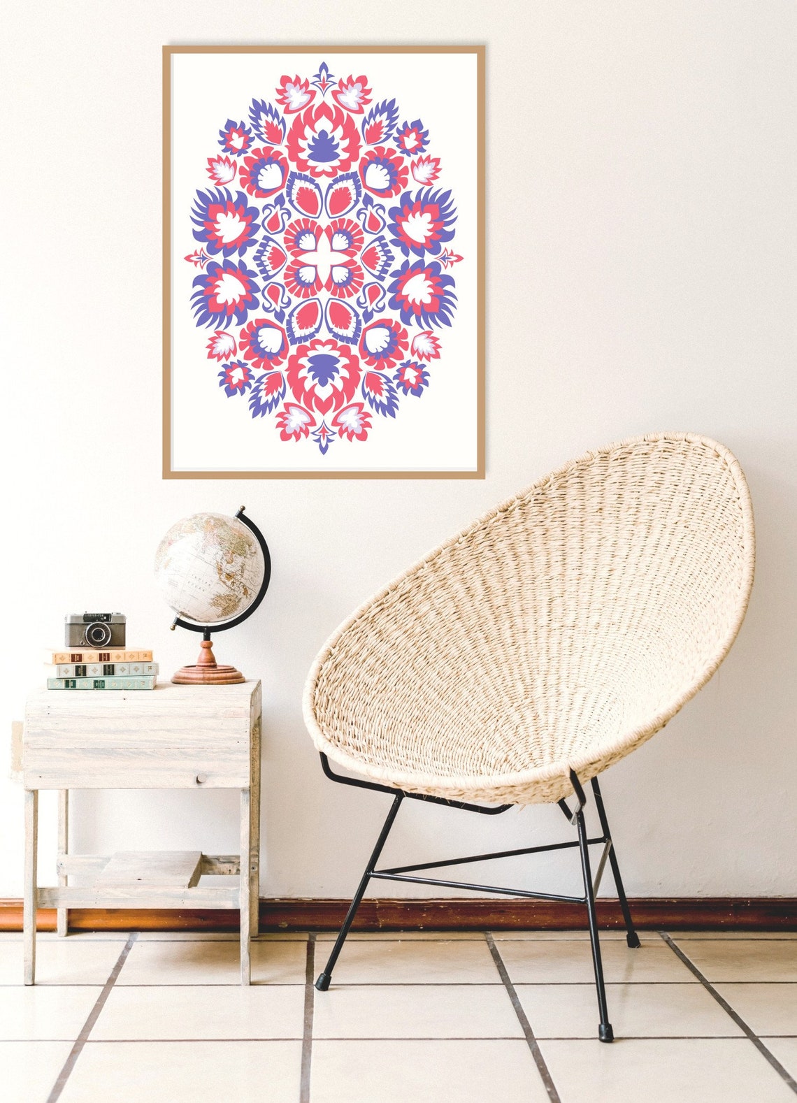 Slavic Art, Polish Folk Art, Printable Wall Art - Etsy