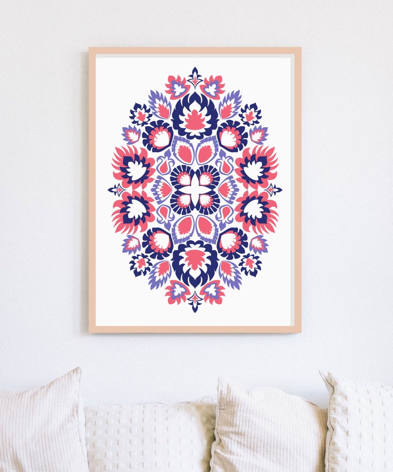 Polish Wycinanki Art, Slavic Folk Art, Printable Wall Art - Etsy