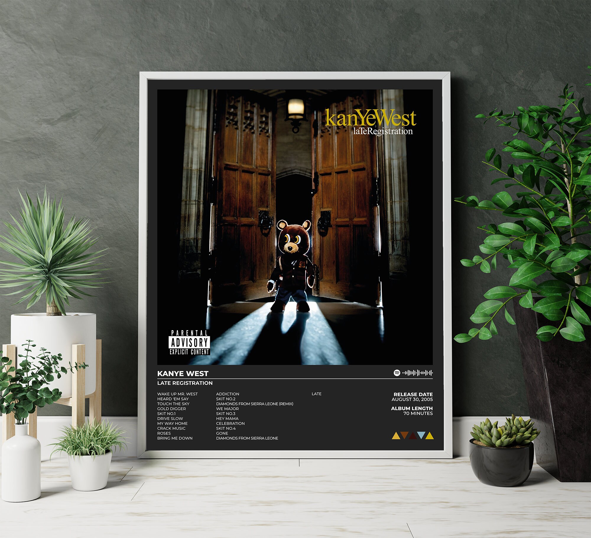 Kanye West Late Registration Album Cover