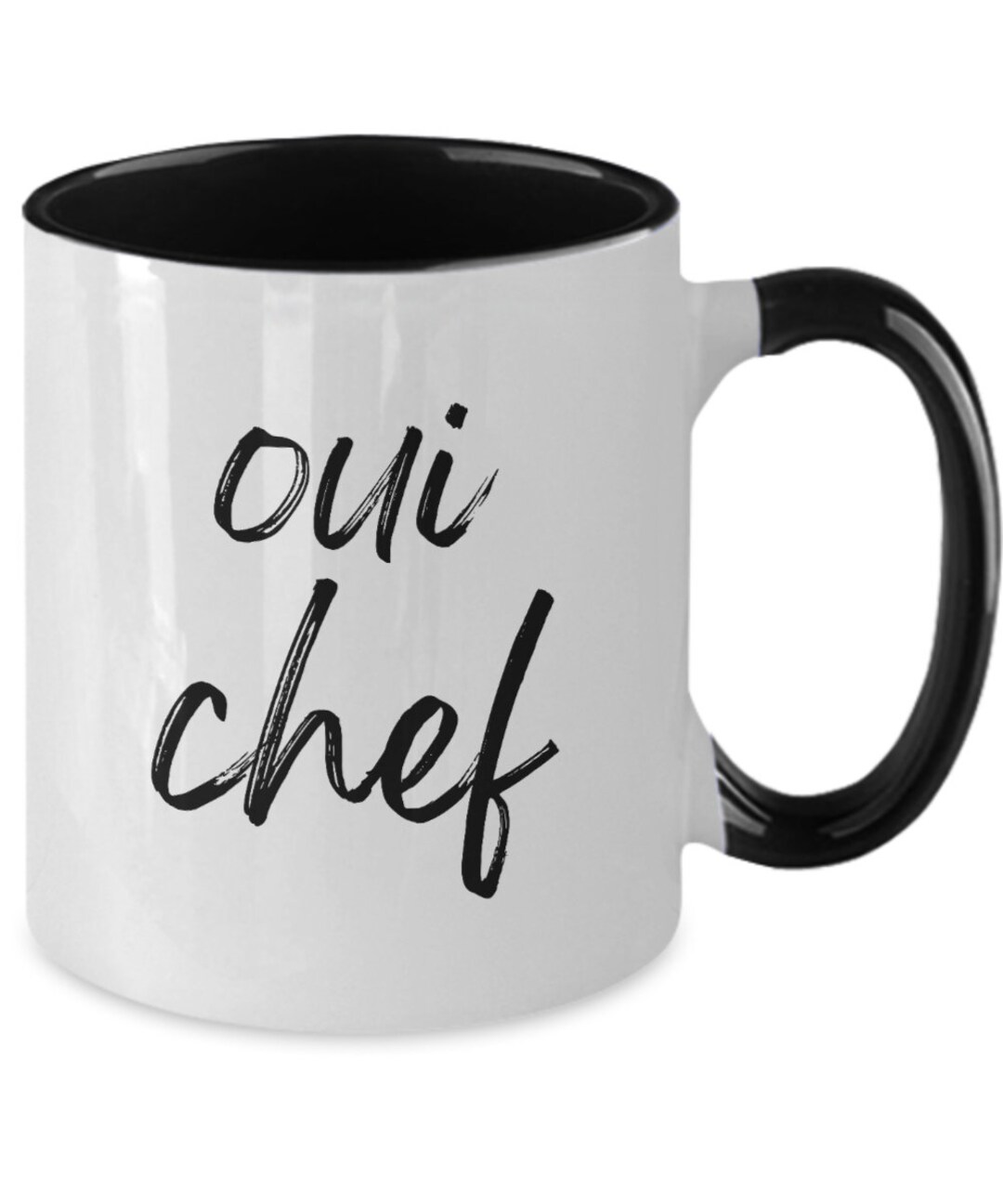 Oui Chef Mug, Yes Chef Tea Cup, Chef Gift, Chef Gifts, Gifts for Chefs ...