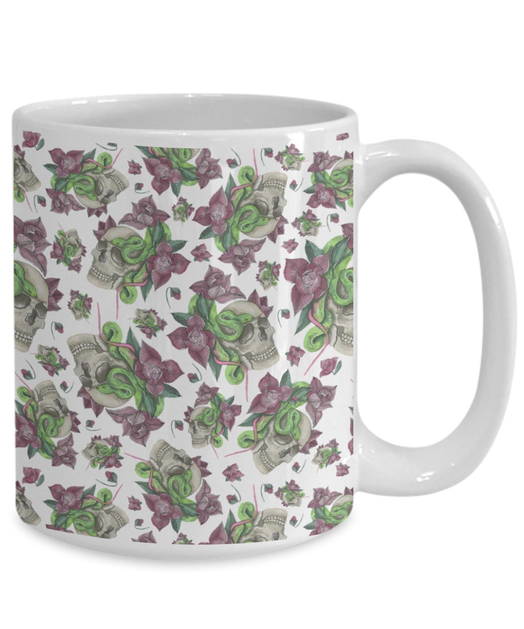 Whimsigoth Skull & Snake Cup, Whimsigoth Decor, Whimsigoth Home ...