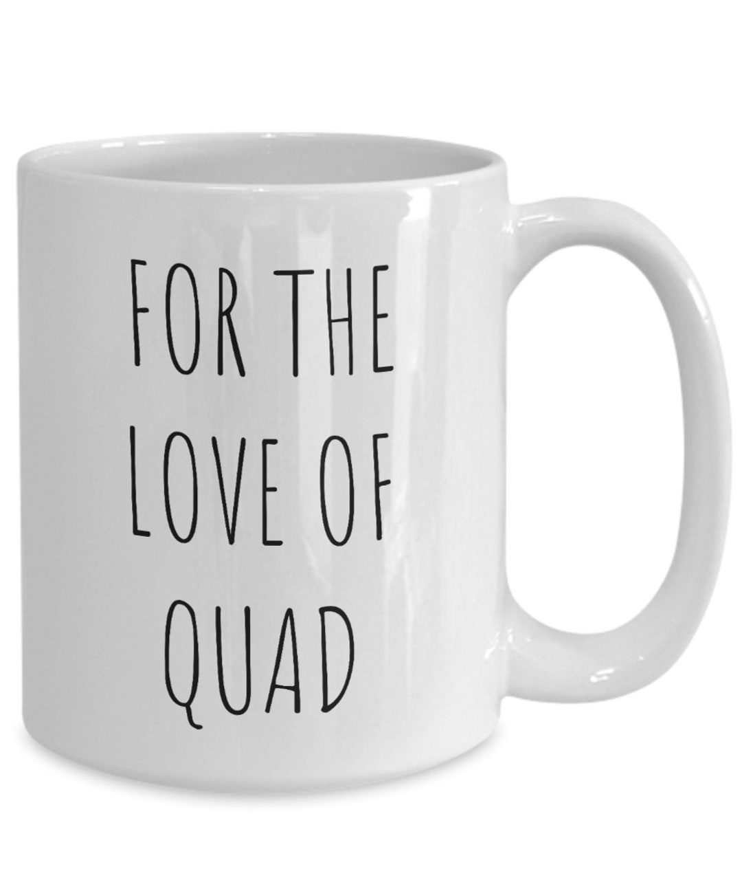 Funny Quad Biking Mug, Gym Junkie Gift, Fitness Junkie Gift ...