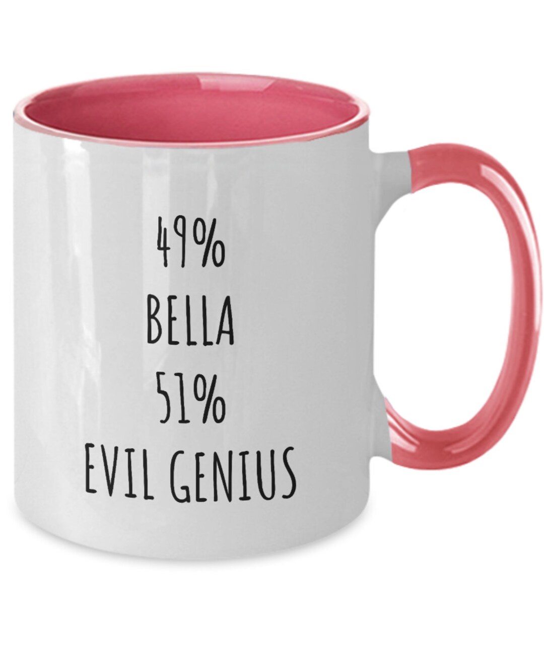 Funny Bella Mug, Bella Evil Genius Cup, Bella Gift, Bella Gifts, Bella ...