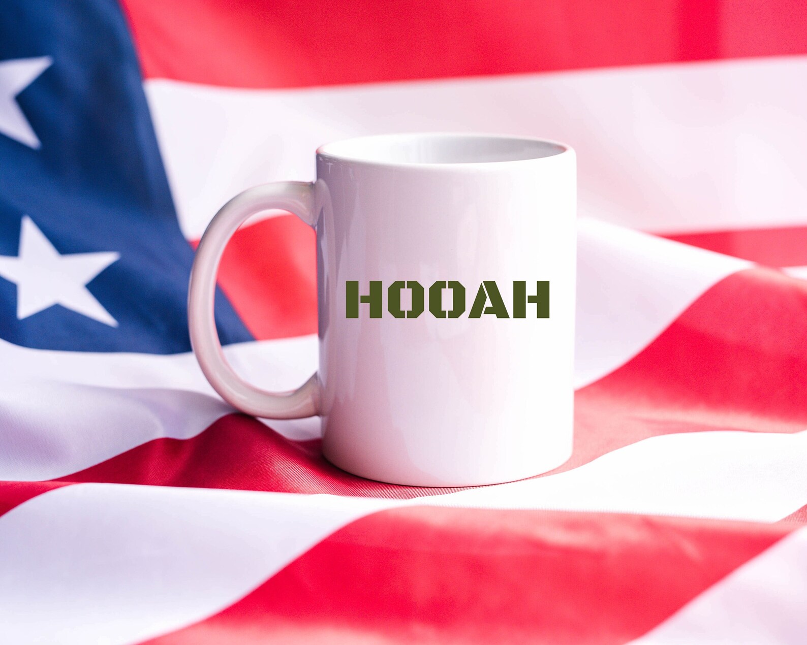 Hooah Coffee Mug, Army Battle Cry, Army Graduation Gift, Army Dad ...