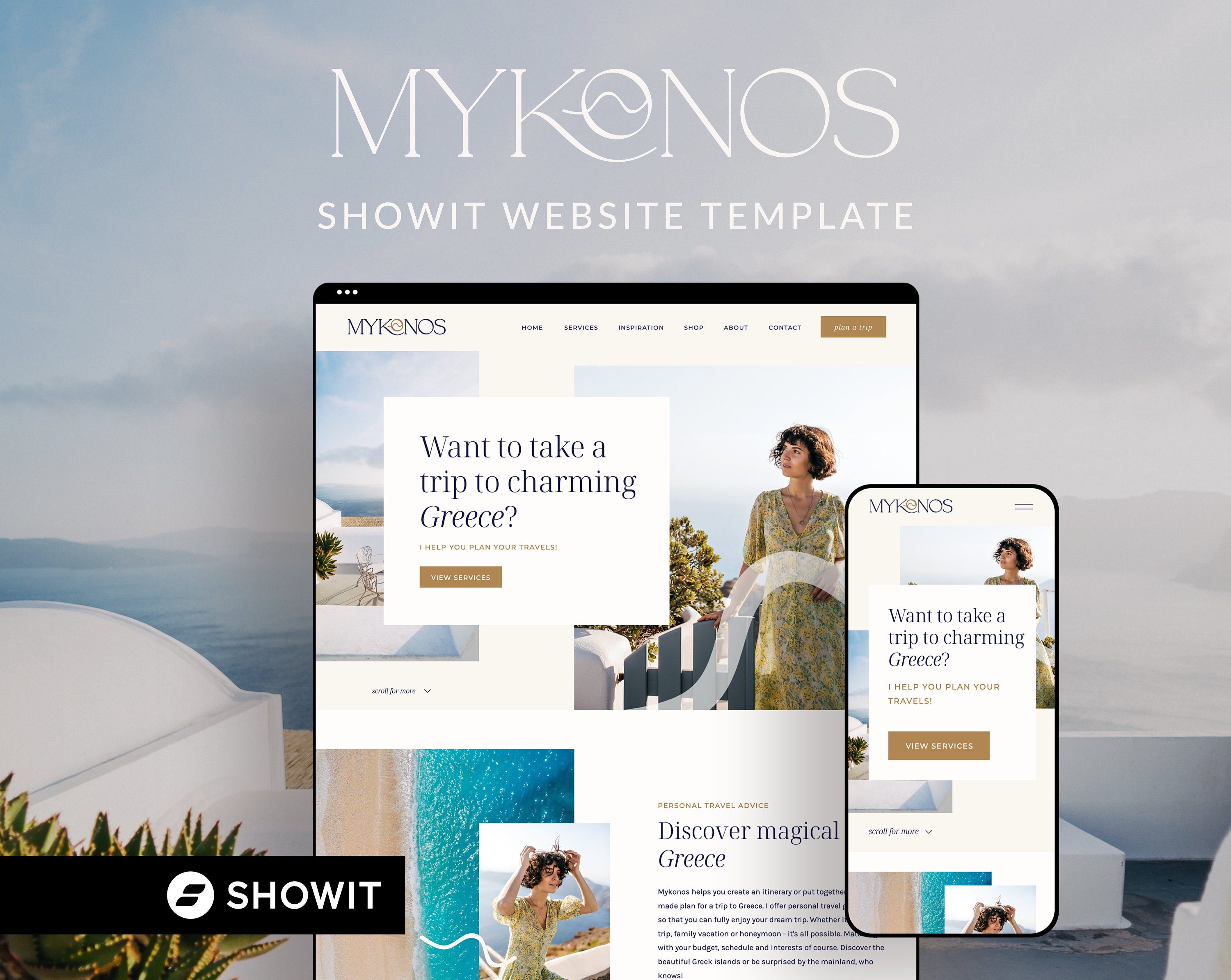 Showit Website Template Showit Template for Coaches Elegant - Etsy