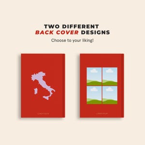 18 ITALY Travel Print Photo Book Template Bundle | Customizable Coffee ...