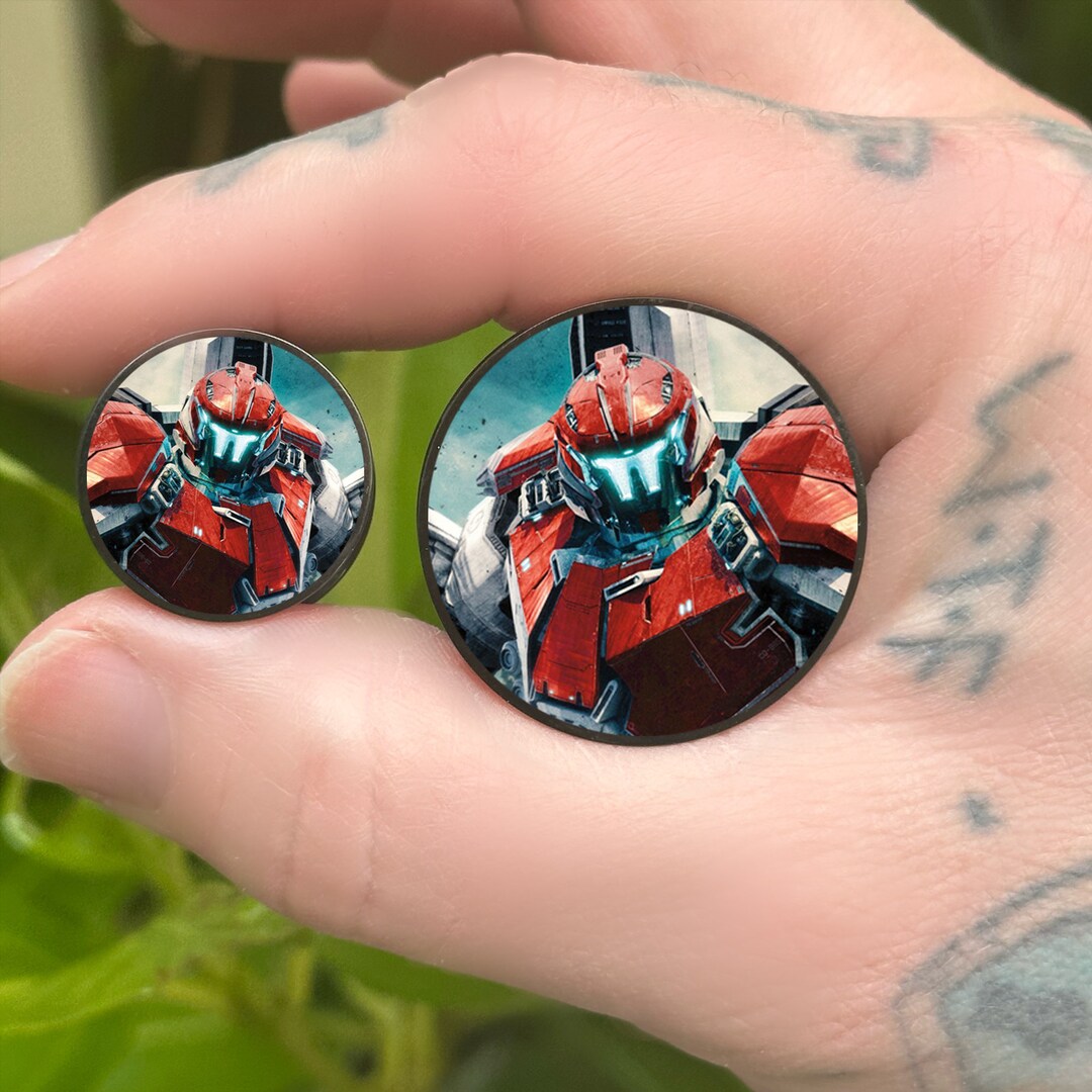 Robot Plugs Gauges 8mm to 50mm 0g 2 Inch - Etsy