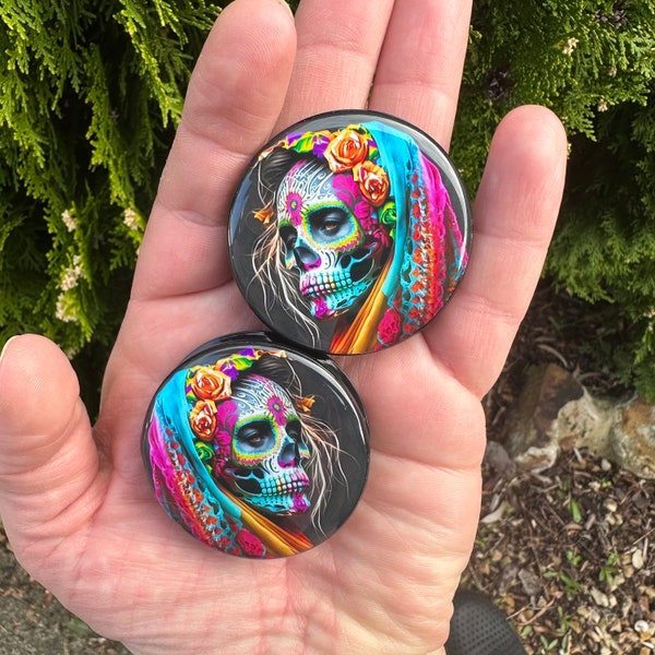 Skull Plugs - Etsy