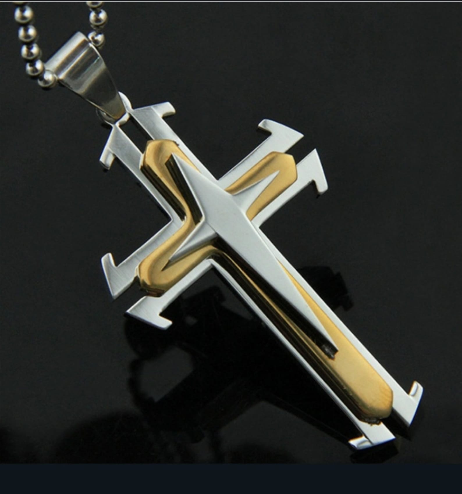 Christian Cross Pendant Necklace - Etsy