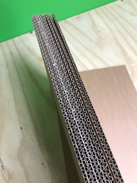 Cardboard Sheets, Corrugated Single Wall. Packaging, Craft, Dividers ...