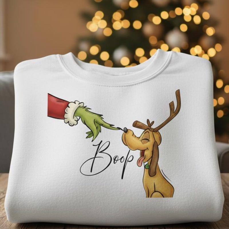 Grinch Boop Hand Svg - Etsy