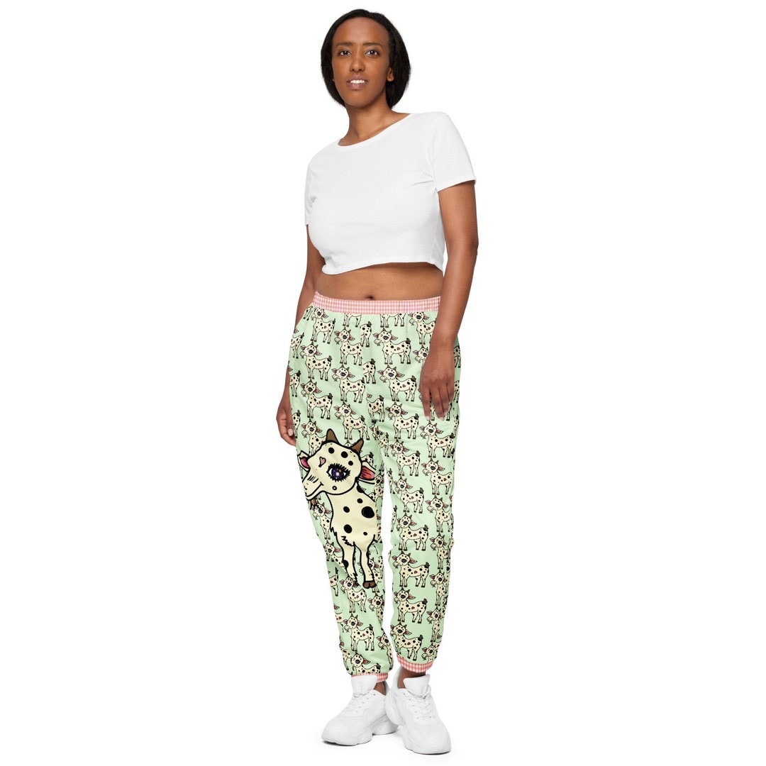 Kawaii Goat Pants | Pastel Goth Jogger Pants | Unisex Cute Pants - Etsy