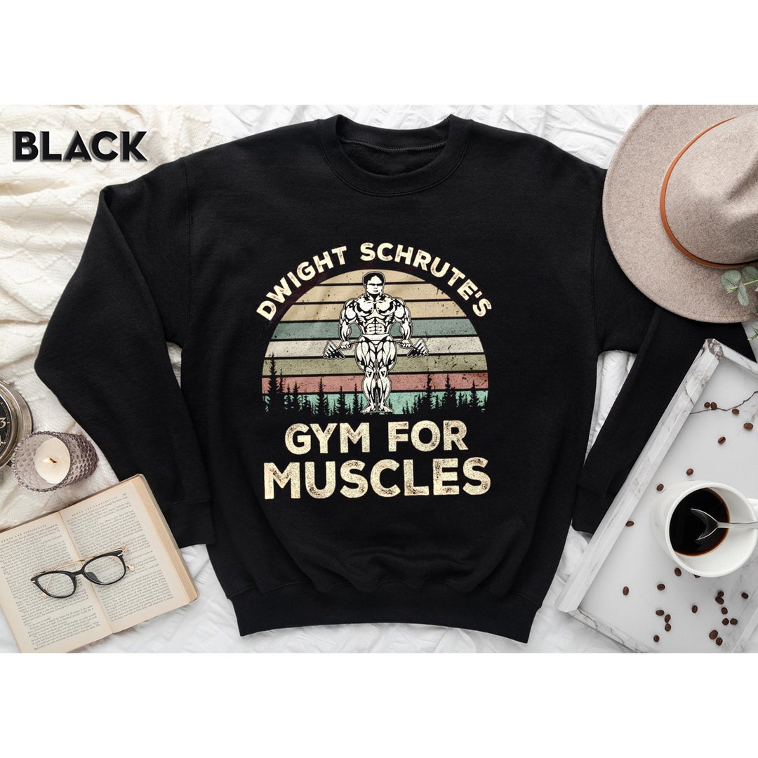 Dwight Gym for Muscles5 Vintage Movie T-shirt, Gift for Family, Dwight ...