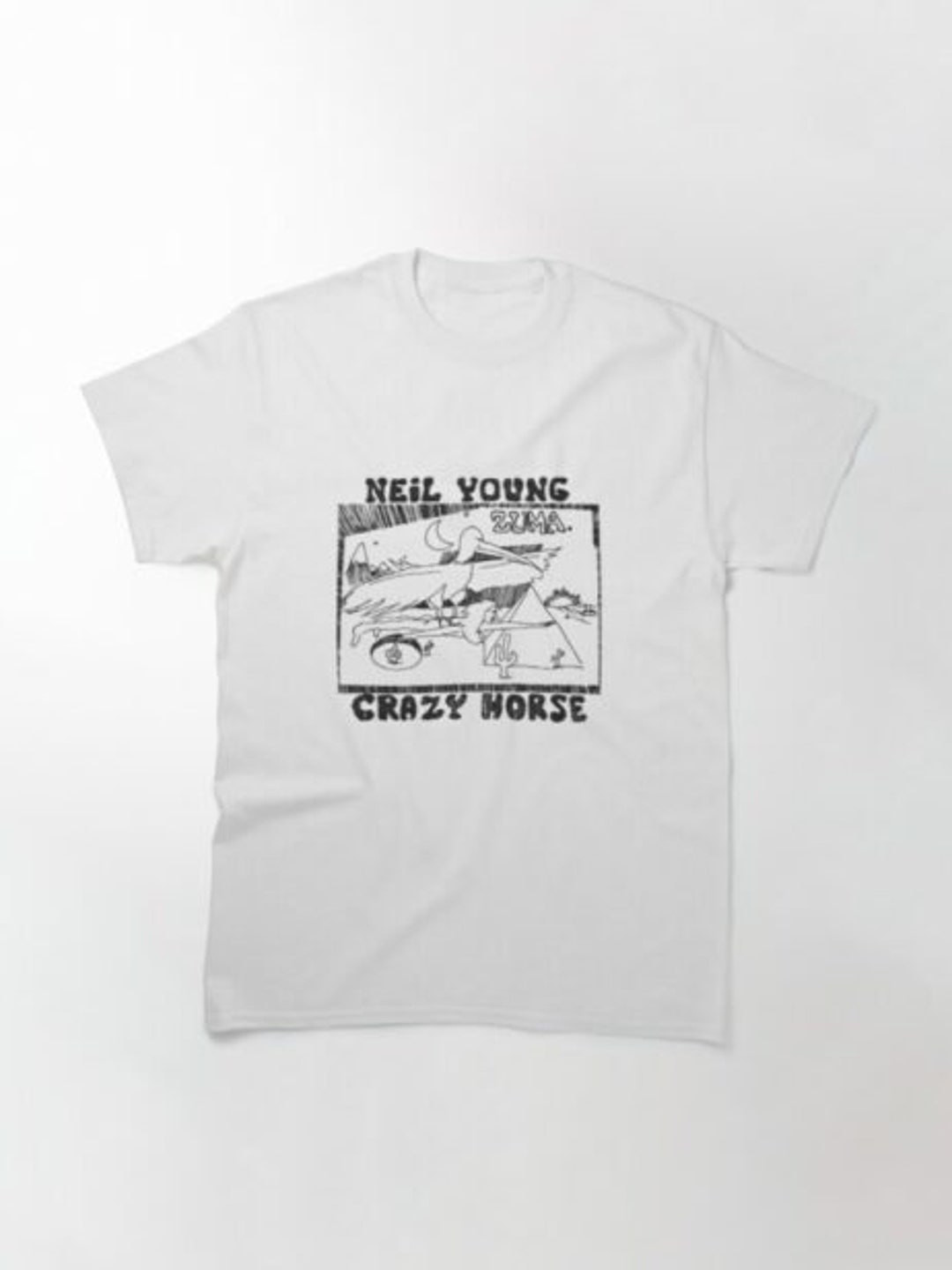 Vintage 2004 Neil Young Crazy Horse Tour T-shirt/ Neil Young Sweatshirt ...