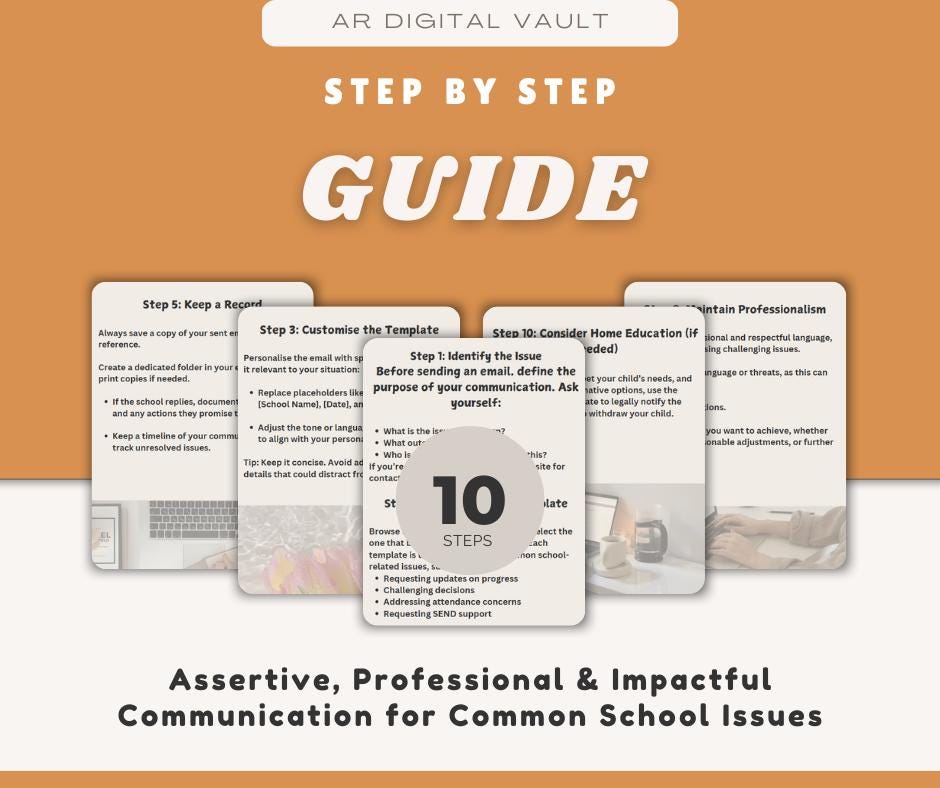 School Communication Email Templates | Parent Advocacy Tools | SEND ...