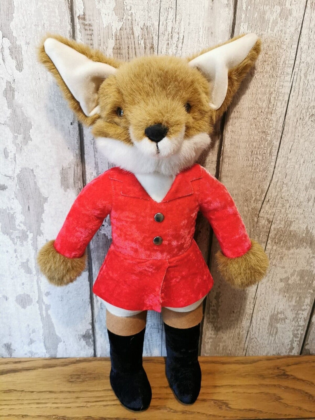Merrythought Vintage Huntsman Fox - Etsy