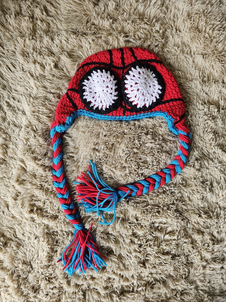 Crochet Hat mayday Parker Across Spider Verse - Etsy UK