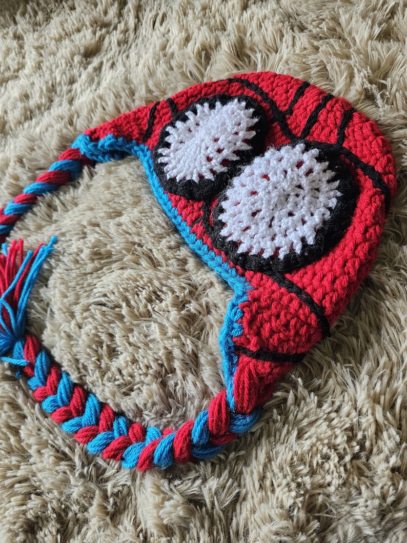 Crochet Hat mayday Parker Across Spider Verse - Etsy UK