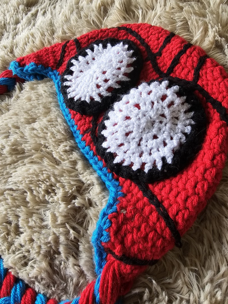 Crochet Hat mayday Parker Across Spider Verse - Etsy