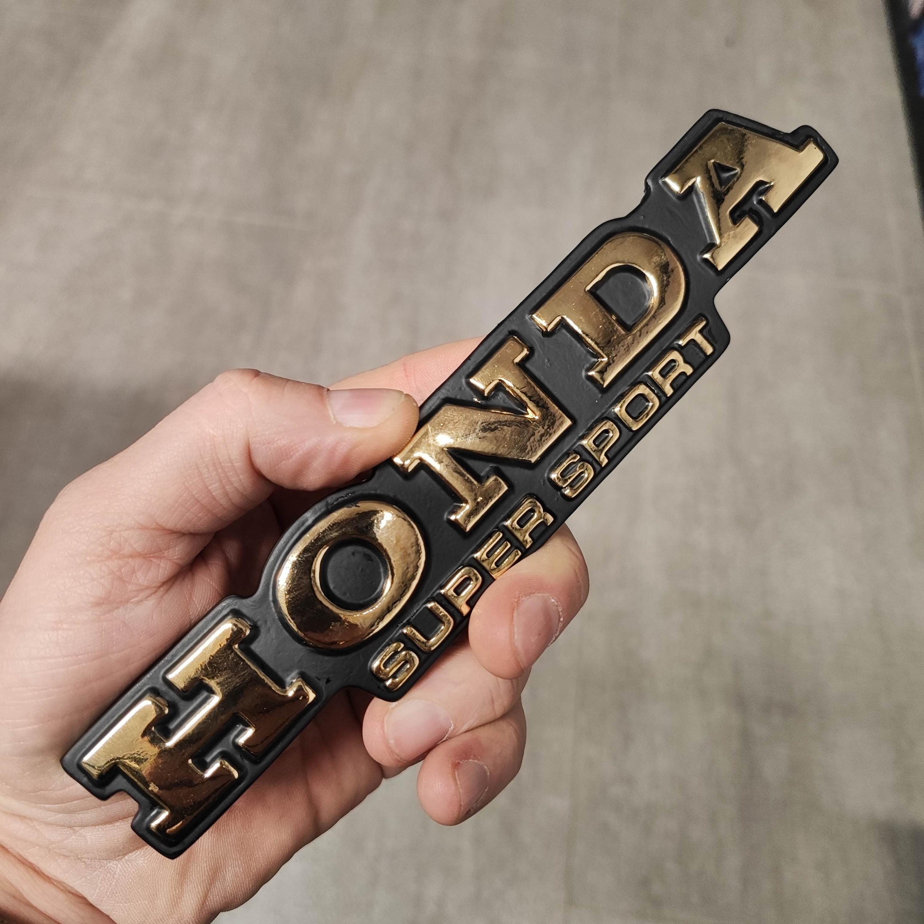 Gold Honda CB750F/F2 Super Sport Fuel Tank Emblem, OEM Metal - Etsy