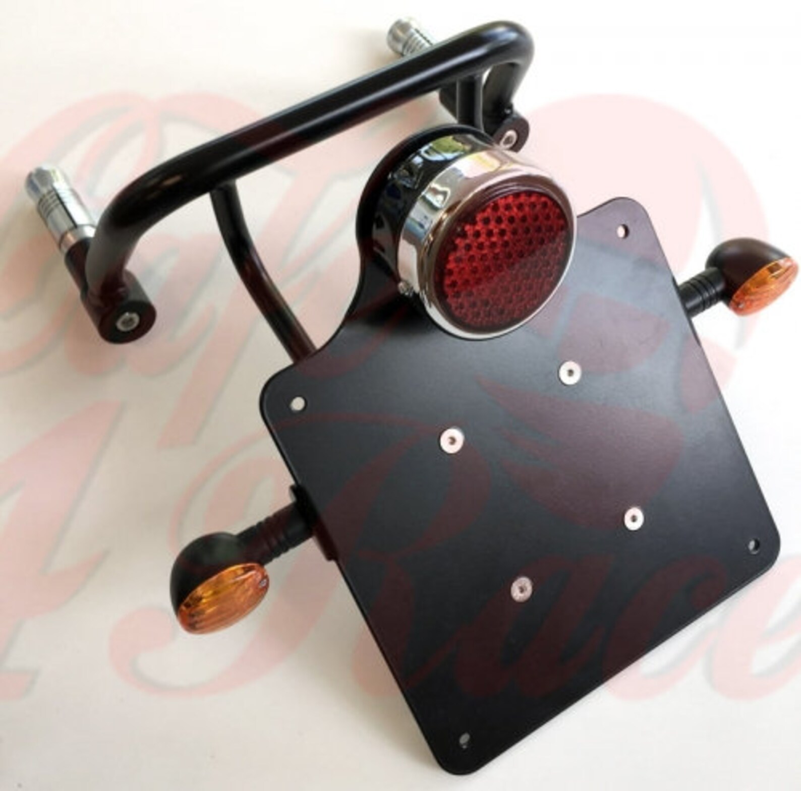 BMW K75/100/1100 Frame Plate Holder and Light - Scrambler Cafe Racer - Etsy