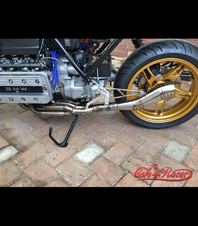 BMW K100 Exhaust CR II Header Pipes Muffler Cafe Racer - Etsy