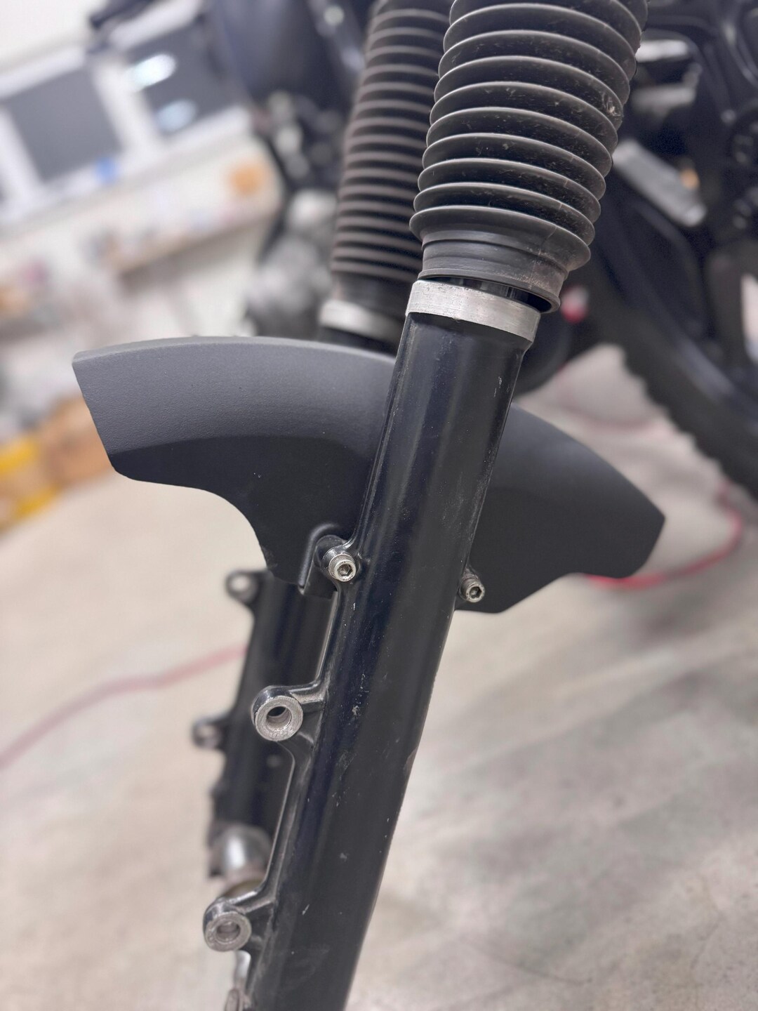 STL 3d File BMW K75 K100 2V Short Front Fender SPORT Cafe Racer ...