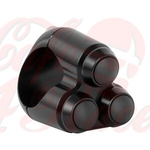 Triple Micro Switch Button Housing - One Inch Handlebar - Black - Etsy